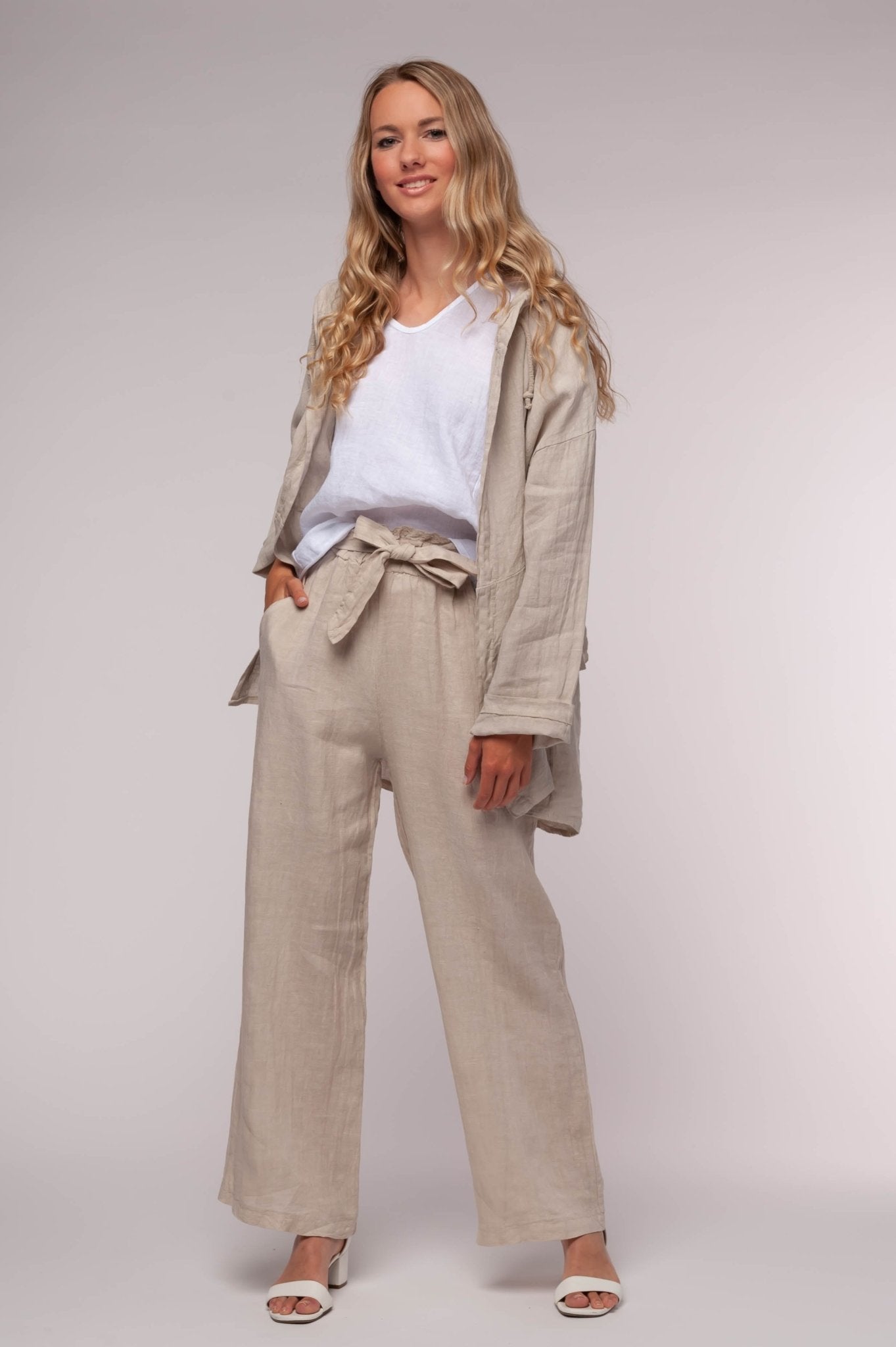 Euro Linen Safari Jacket – Linen Luv