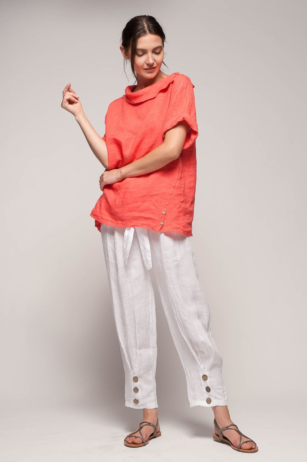 Euro Linen Sailor Top – Linen Luv